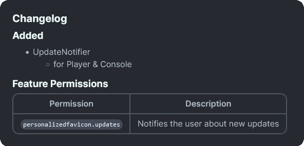 Personalized Favicon - Updates | SpigotMC - High Performance Minecraft
